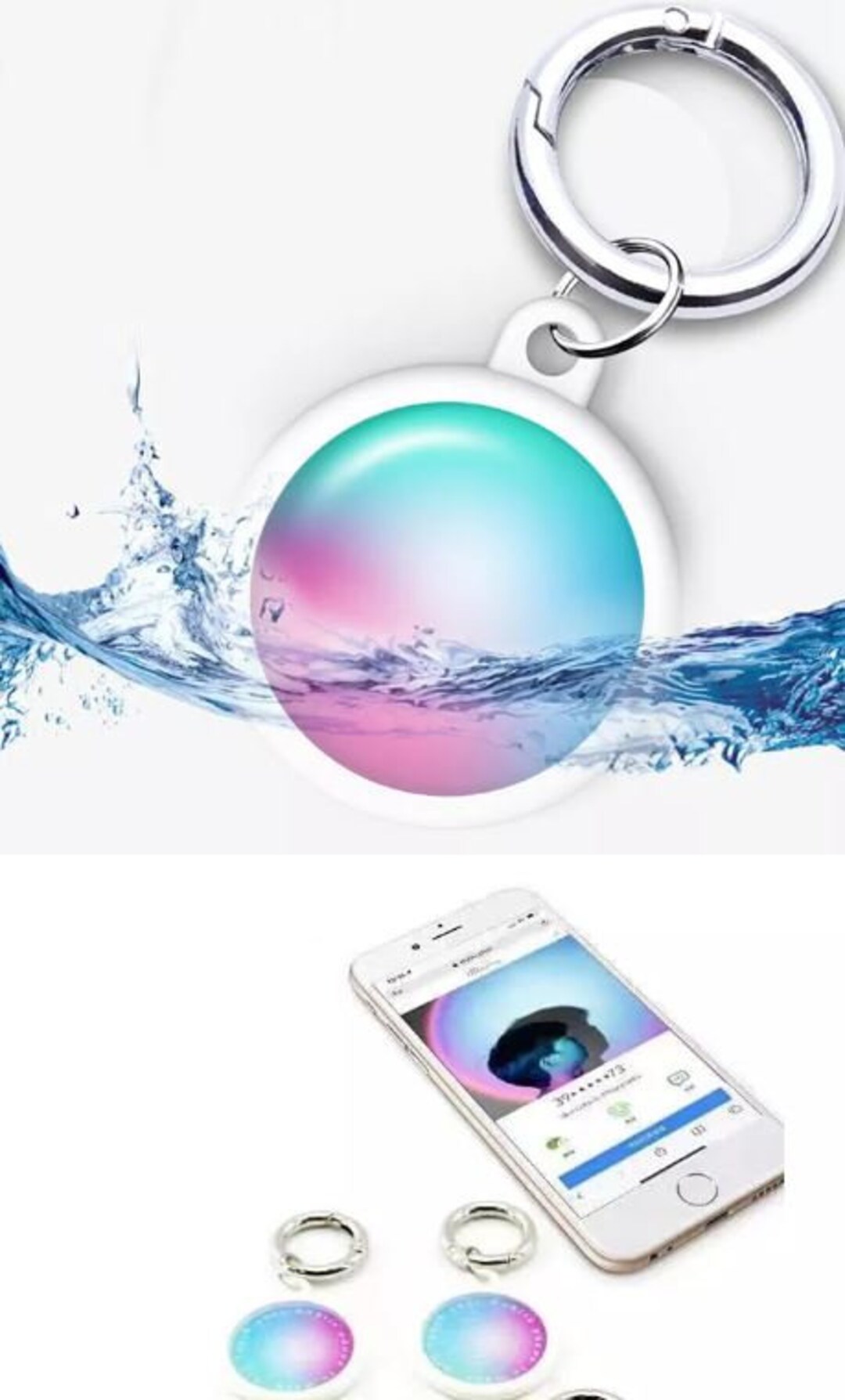NFC Key Chain Digital Business Cards Compatible With Ios and Android - Etsy