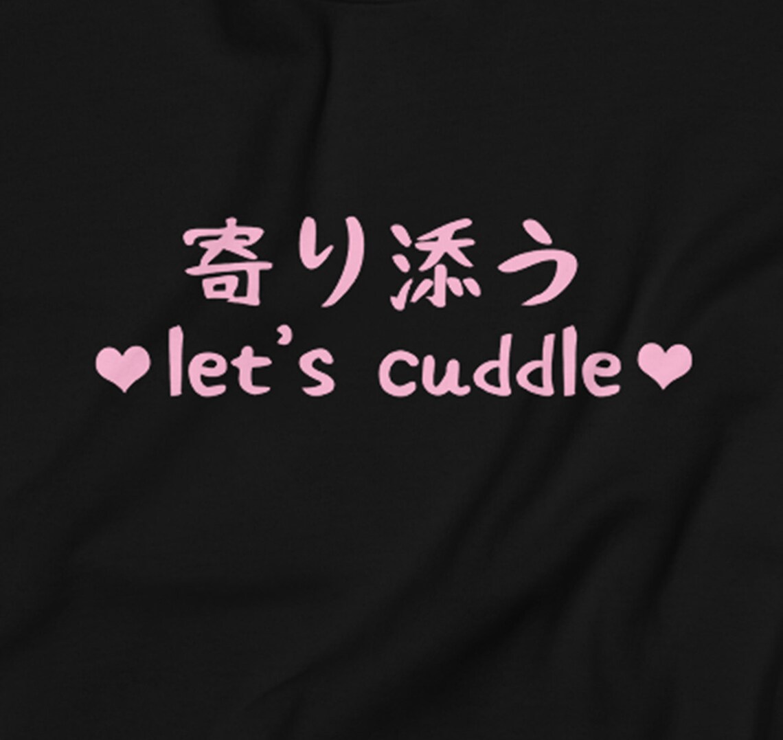 Let's Cuddle Kawaii Pastel Goth Sweatshirt / Soft Grunge | Etsy