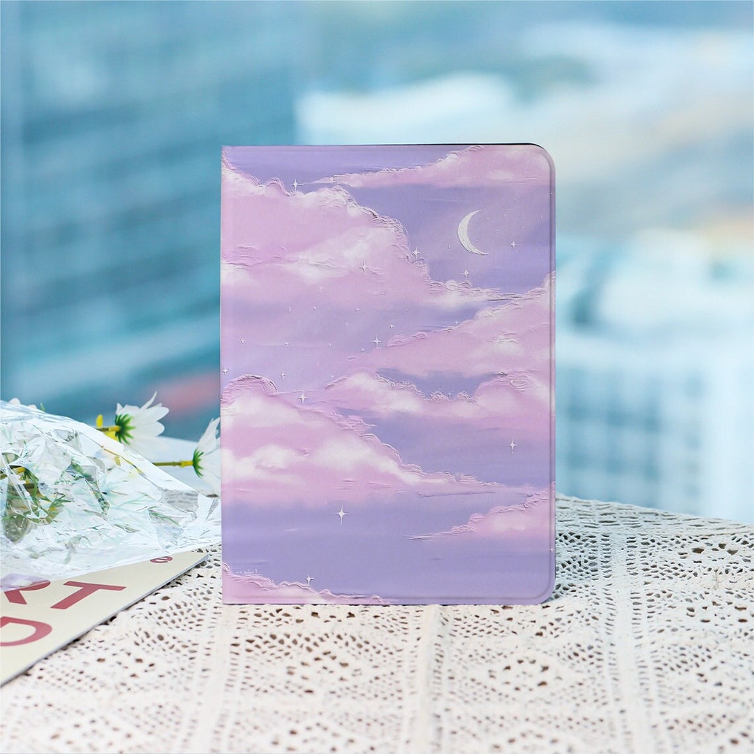 Purple Cloud iPad Case for iPad 10 iPad 7/8/9 Case iPad 2022 iPad Air 5 ...