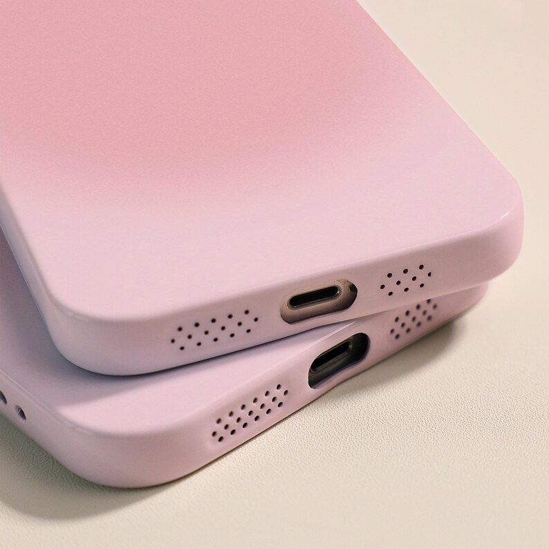 Pink Gradient iPhone Case, Lens All Inclusive Phone Case for iPhone 14 ...