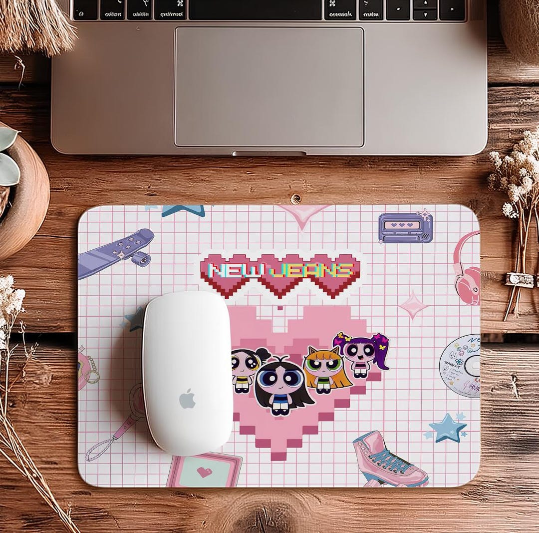 Powerpuff Girls Mouse Pad, Office Mouse Pad, Laptop Mouse Pad, MacBook ...