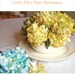 Hydrangea - Project Guide Template for Making Coffee Filter Flowers - Etsy