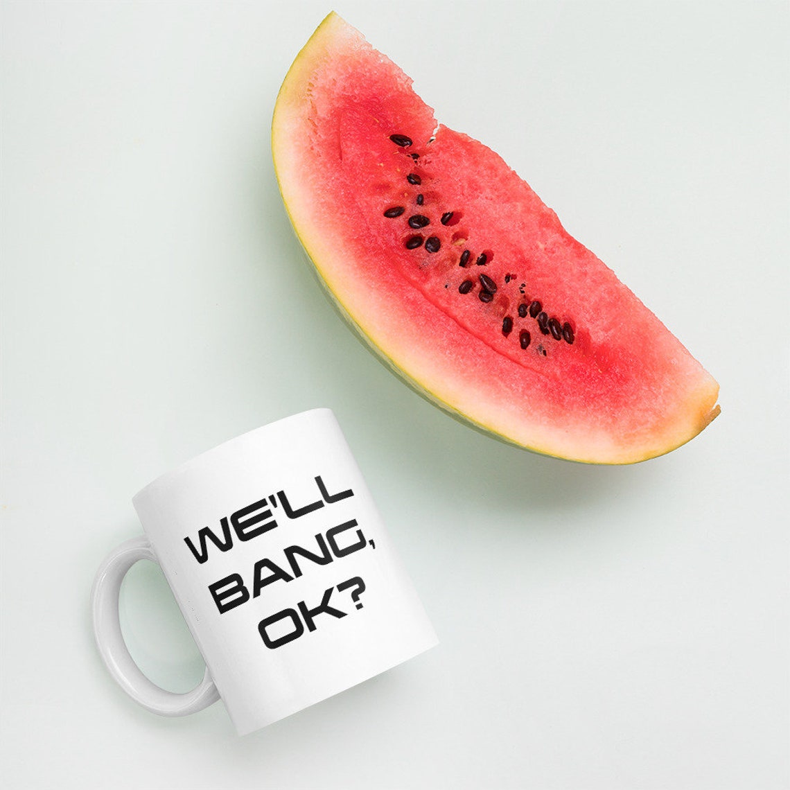We'll Bang Ok Mass Effect Meme Funny Mug Commander - Etsy UK