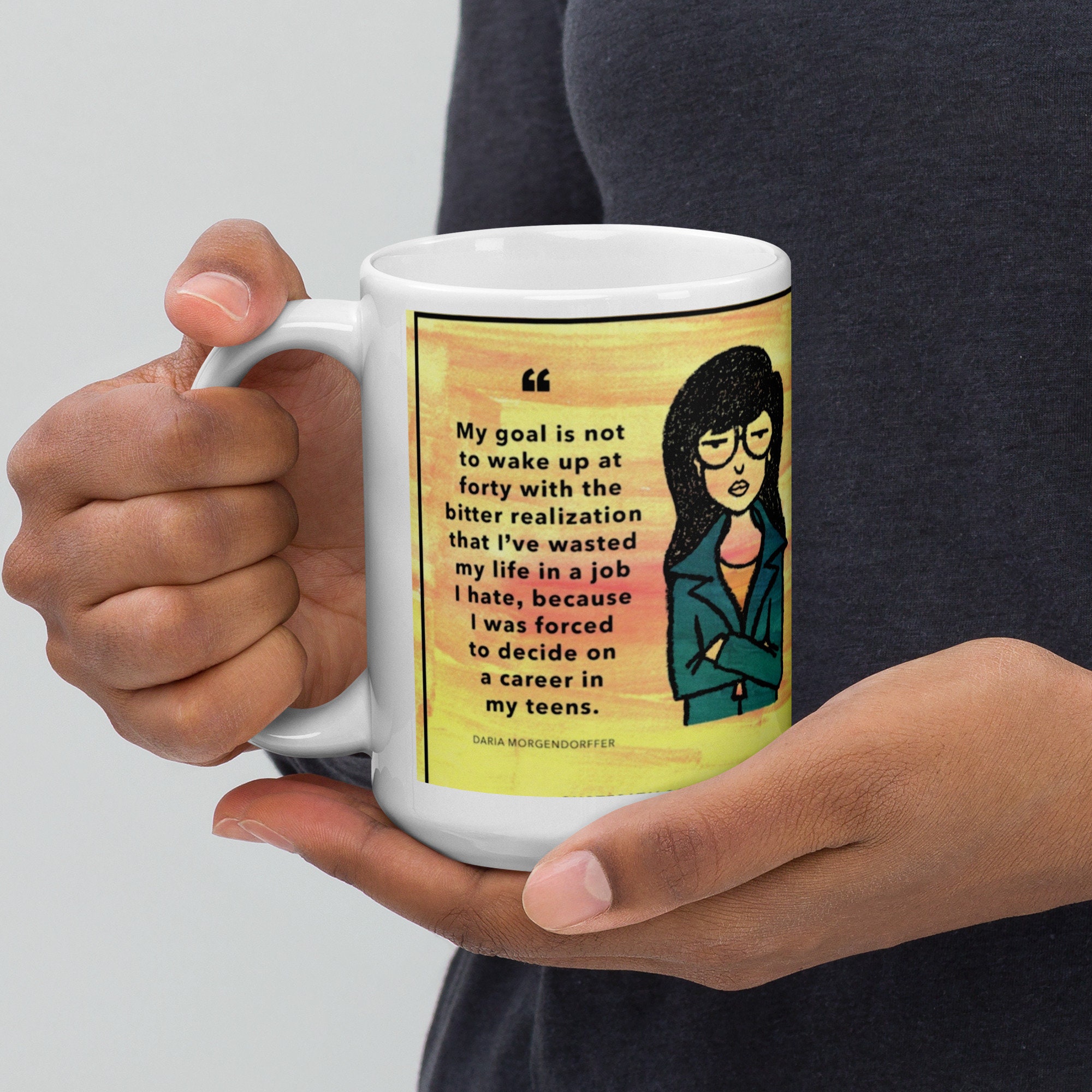 Daria TV Show Goal Not to Wake up at 40 Bitter Realization - Etsy