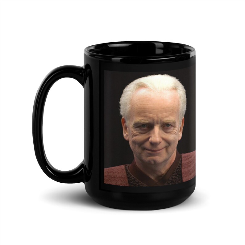 Star Wars Palpatine Smile Mug | Emperor Darth Sidious Funny Mug Sheev ...