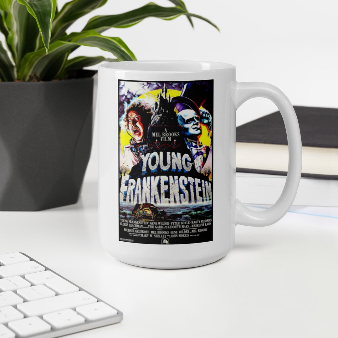 Young Frankenstein Mug Movie Poster Mug | Mel Brooks Gene Wilder Pop ...