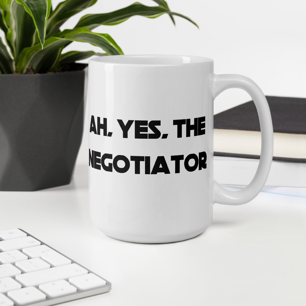Ah Yes the Negotiator Grievous Quote Funny Star Wars Quote - Etsy UK