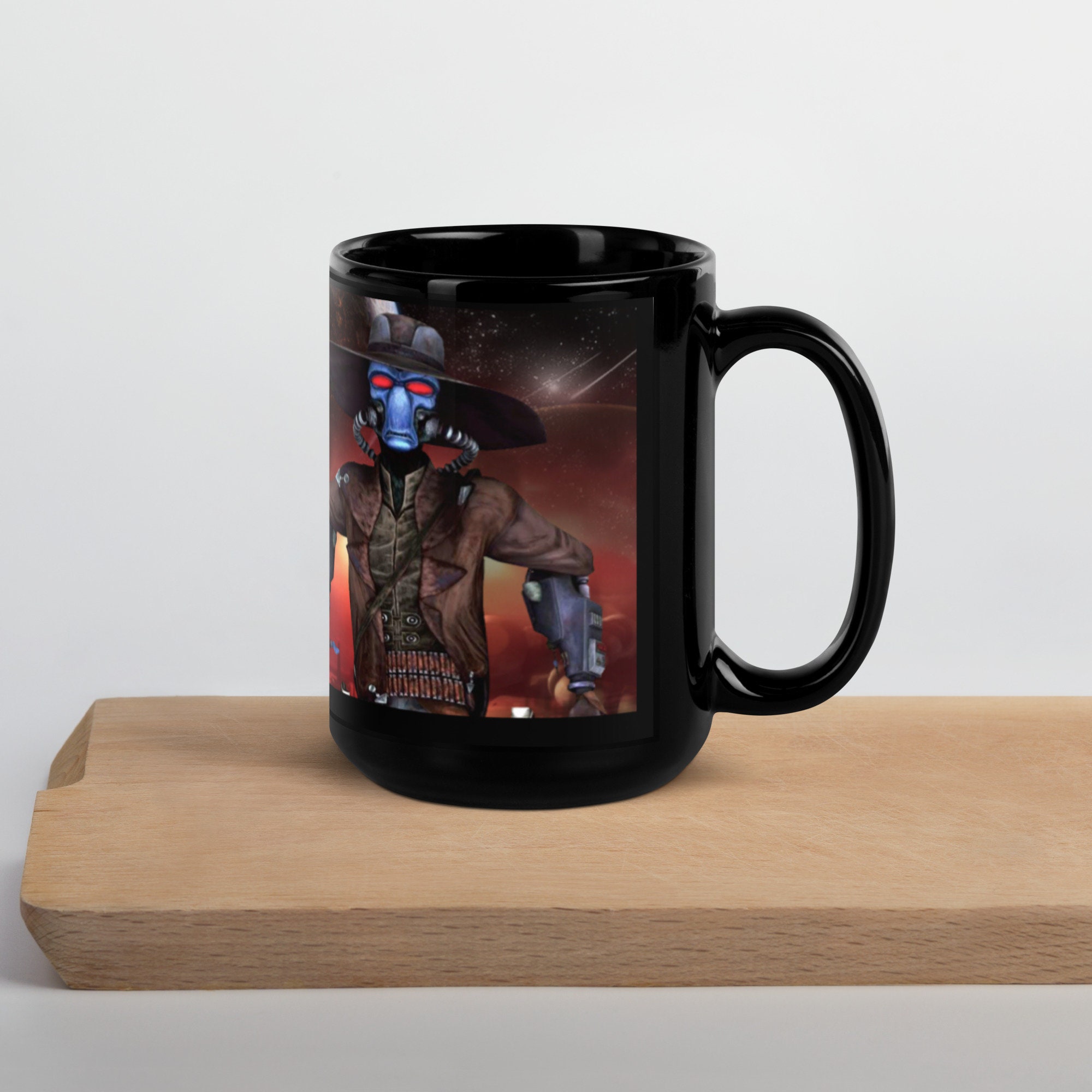 Cad Bane Art Mug - Bounty Hunter Clone Wars Boba Mando Pop Culture ...