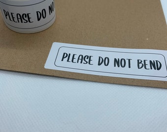 Please Do Not Bend - Etsy