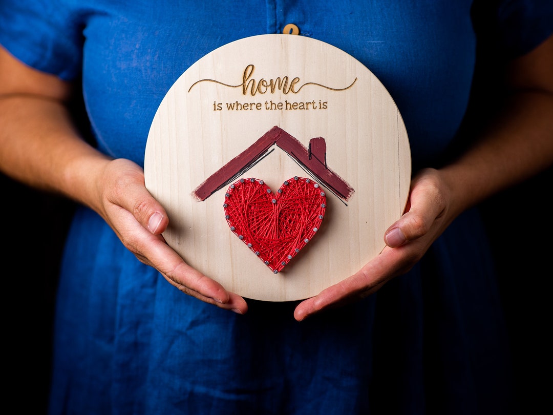 String Art - Housewarming Home Indian Welcome Board Sign Nursery Kids ...