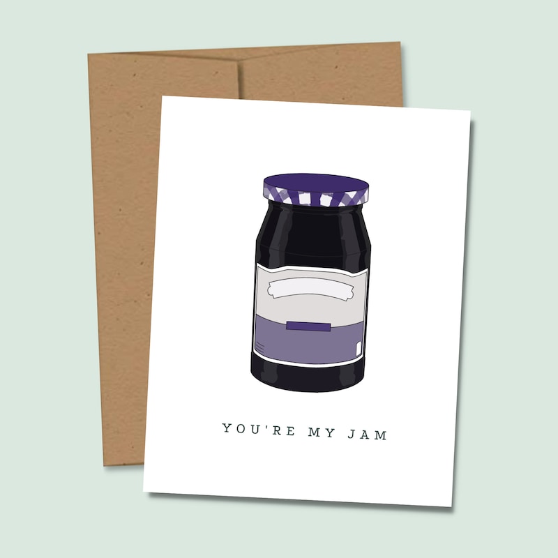 You're My Jam Card - Etsy