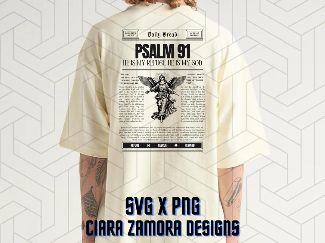 Psalm 91 Newsletter Svg, Psalm 91 Newsletter Png, Psalm 91 Svg, Psalm ...
