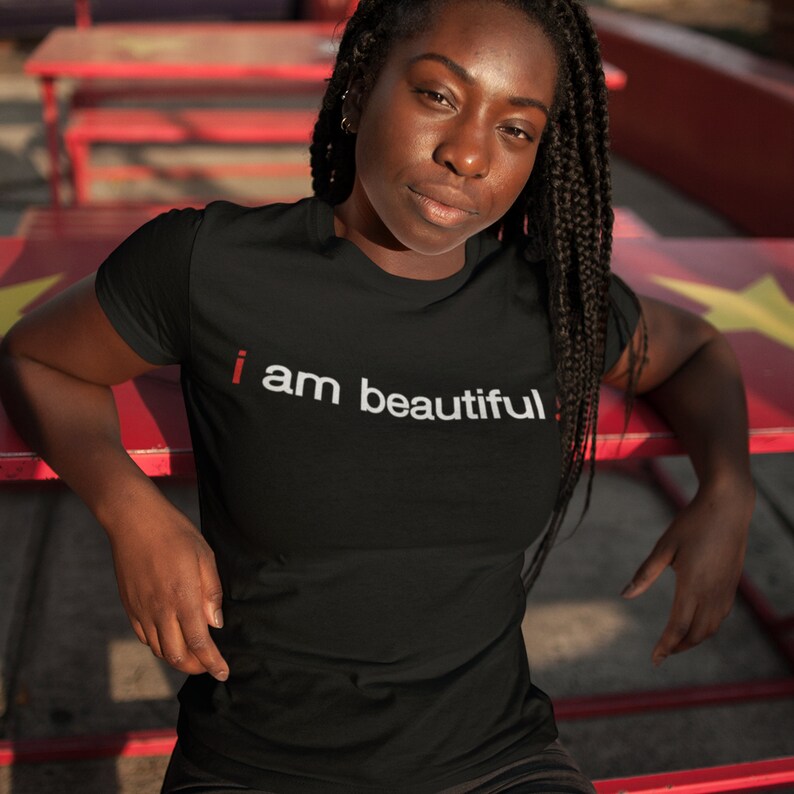 I AM BEAUTIFUL / Ladies Short Sleeve Tee - Etsy