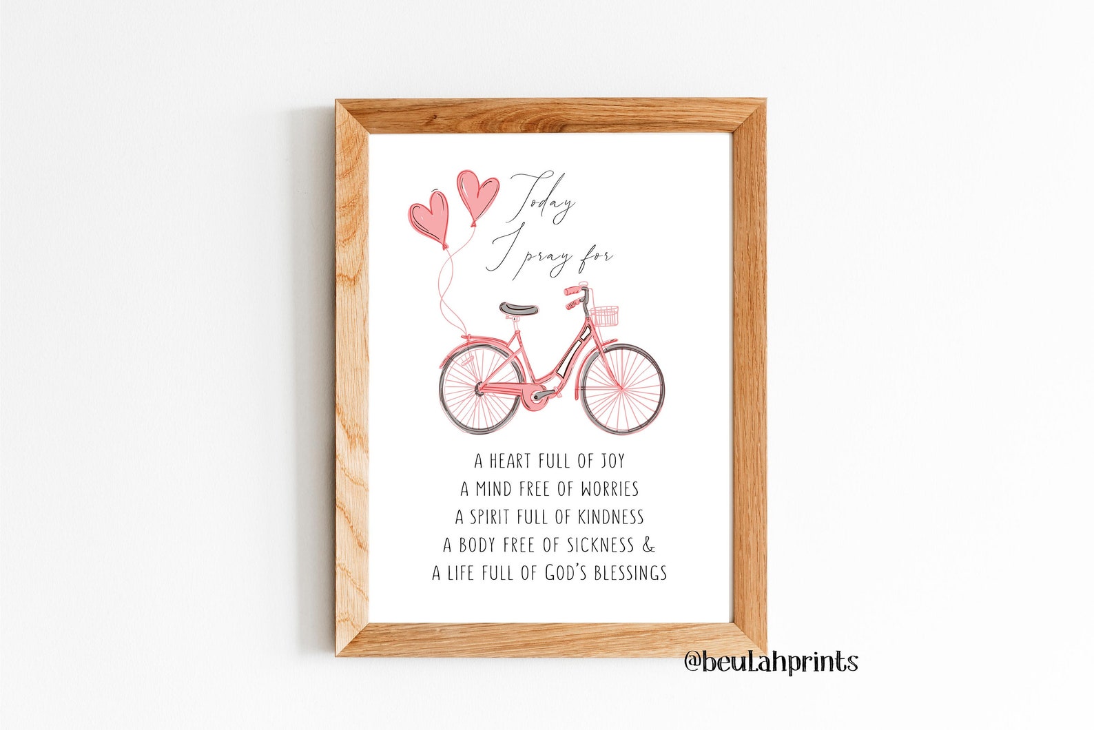 Daily Prayer Printable | Wall Art | Christian Prayer | Christian Art ...