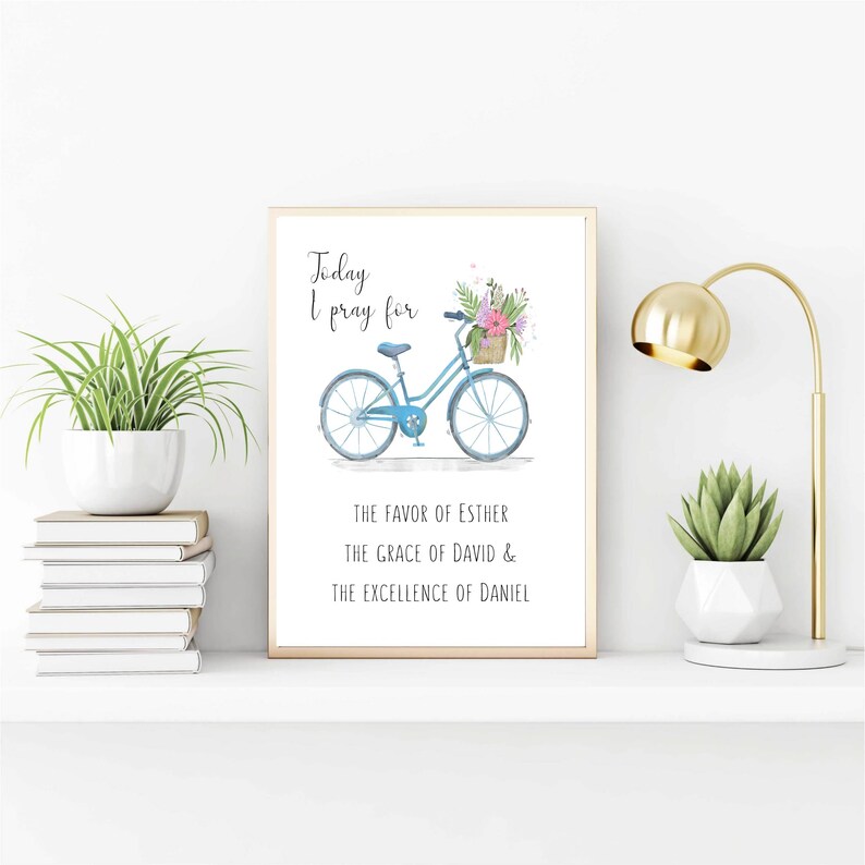 Daily Prayer Printable Wall Art Christian Prayer Christian Art powerful ...