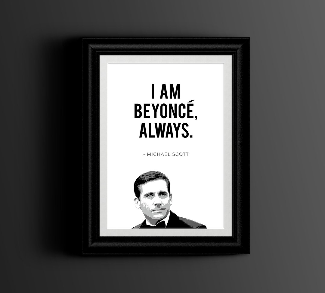 Michael Scott Quote, the Office TV Show, Printable Wall Art Instant ...