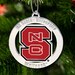 NC State University Wolfpack Christmas Ornament Round Metal Ornament ...