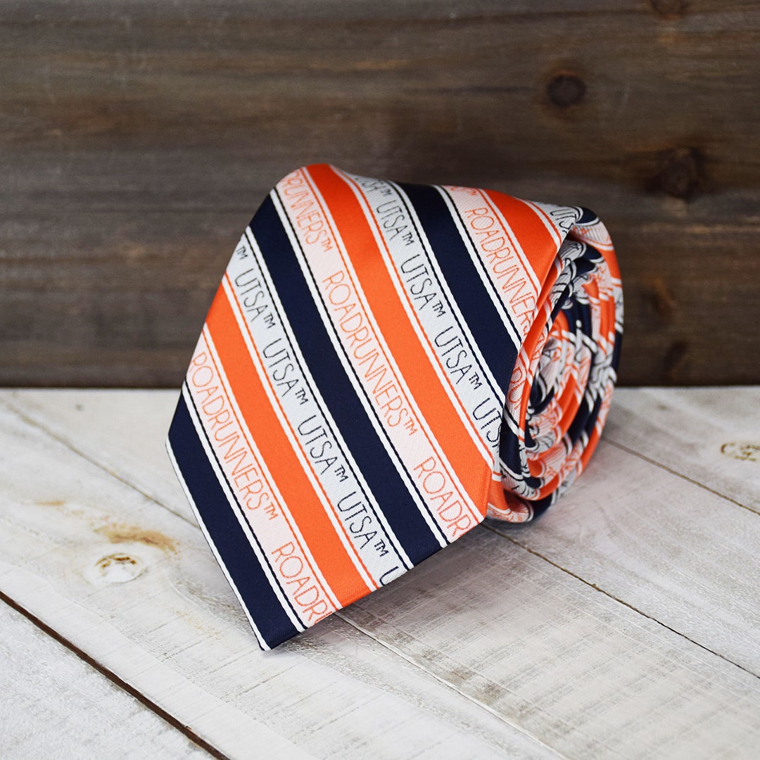 UTSA Roadrunners Officially Licensed 62 Men's Necktie - Etsy