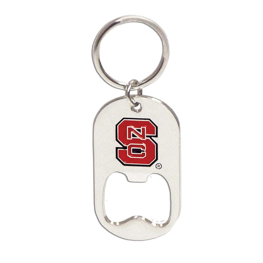 NC State Wolfpack Officially Licensed NCAA Dog Tag Keychain Bottle ...
