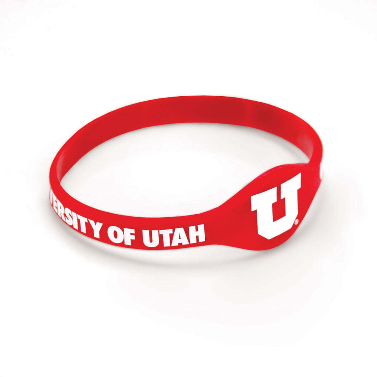 University of Utah U of U Utes Logo Silicone Bracelet - Etsy