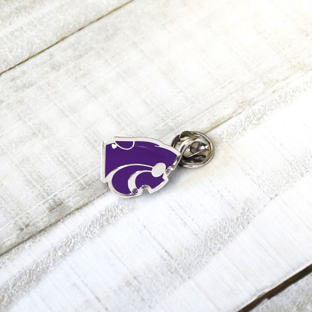 Kansas State or K-state Wildcat Pin Perfect for Backpacks Lapel and Tie ...