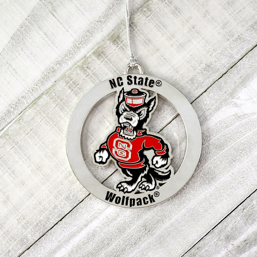 NC State University Wolf Logo Ornament Officially Licensed - Etsy