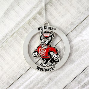 NC State University Wolf Logo Ornament Officially Licensed - Etsy