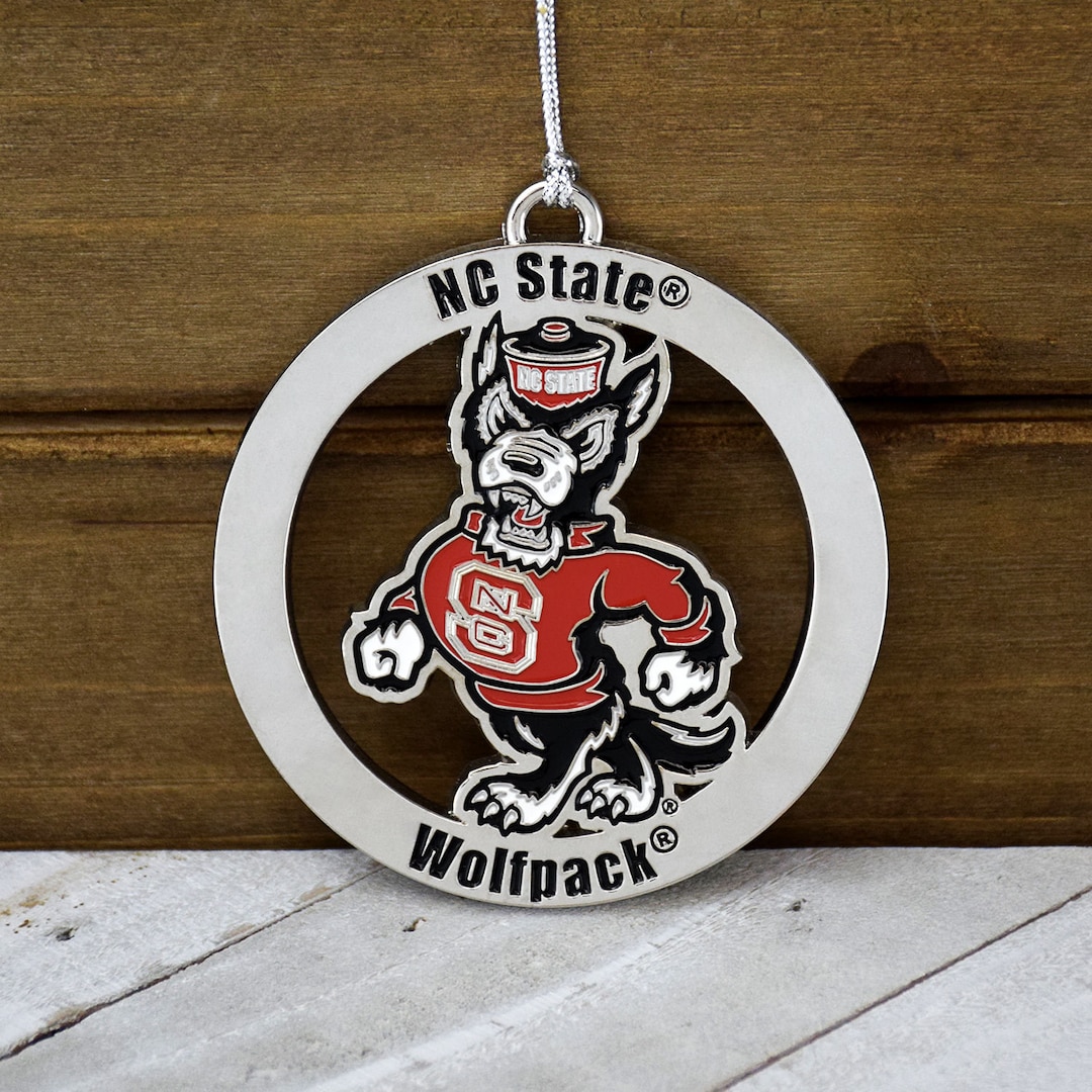NC State University Wolf Logo Ornament Officially Licensed NCAA - Etsy