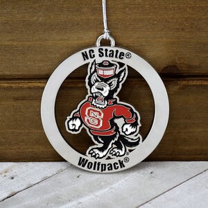 NC State University Wolf Logo Ornament Officially Licensed NCAA - Etsy