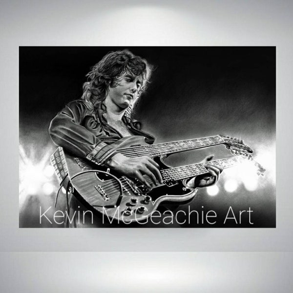 Led Zeppelin Print - Etsy UK