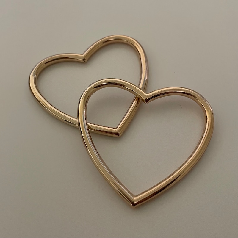 Rose Gold Heart Ring - Etsy