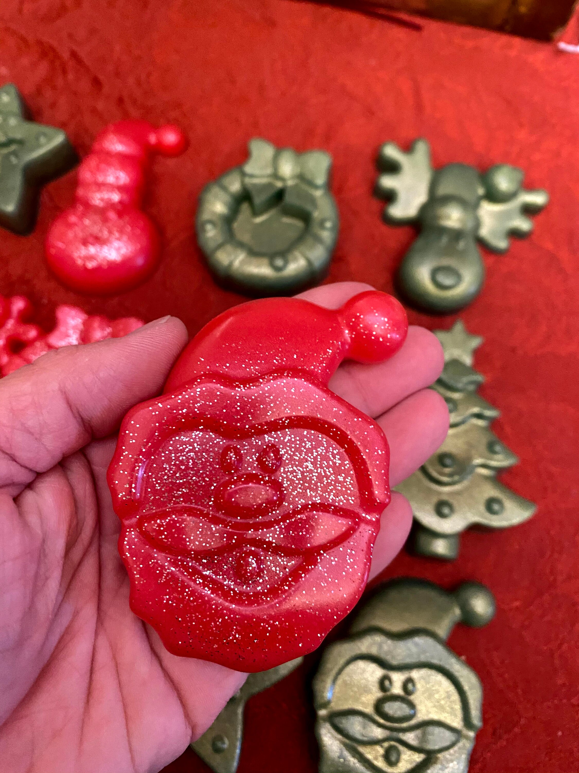 Christmas Soaps Holiday Soaps Set of 6 | Etsy