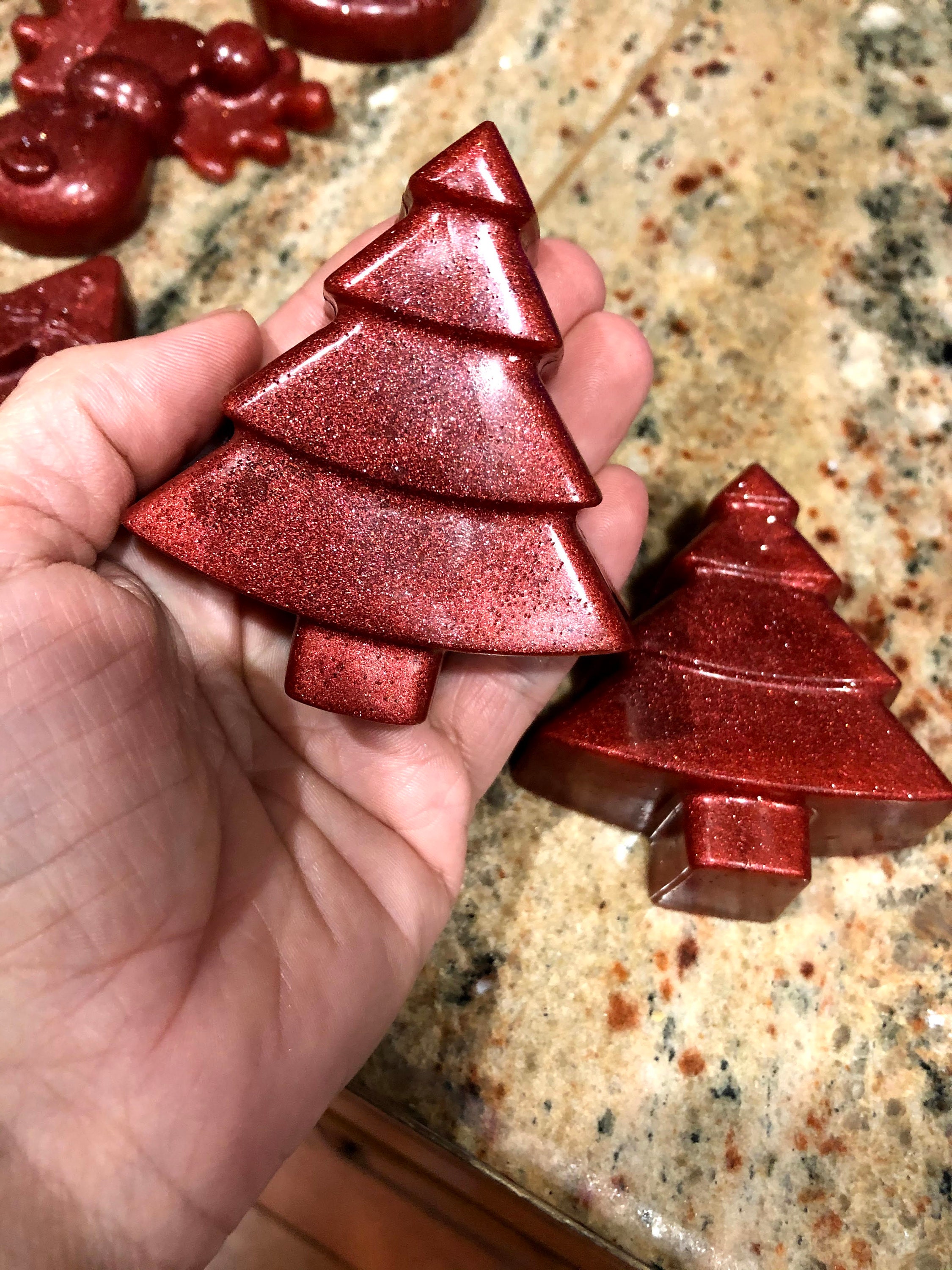 Christmas Soaps Holiday Soaps Set of 6 | Etsy