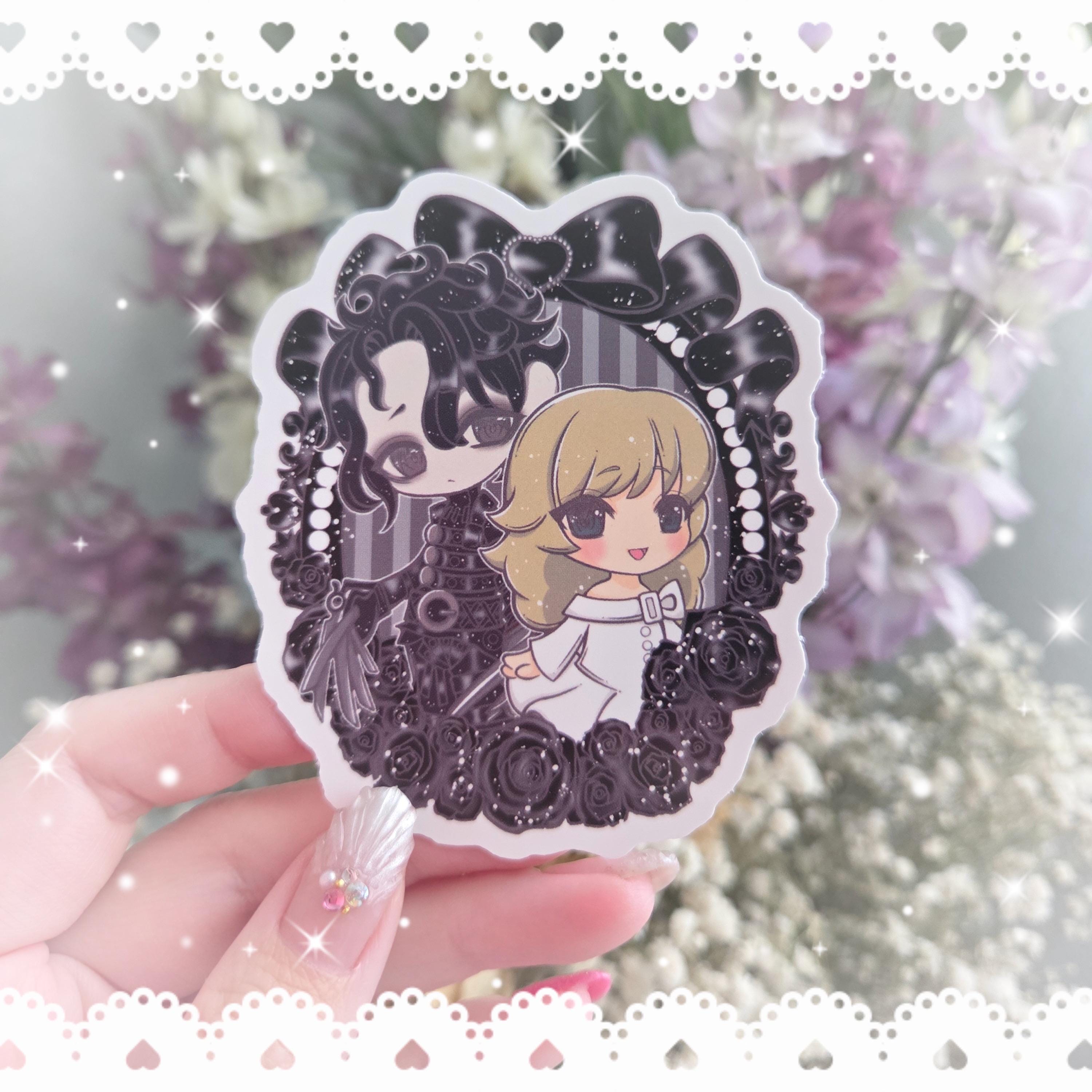 Edward Scissorhands Fan Art Sticker - Etsy