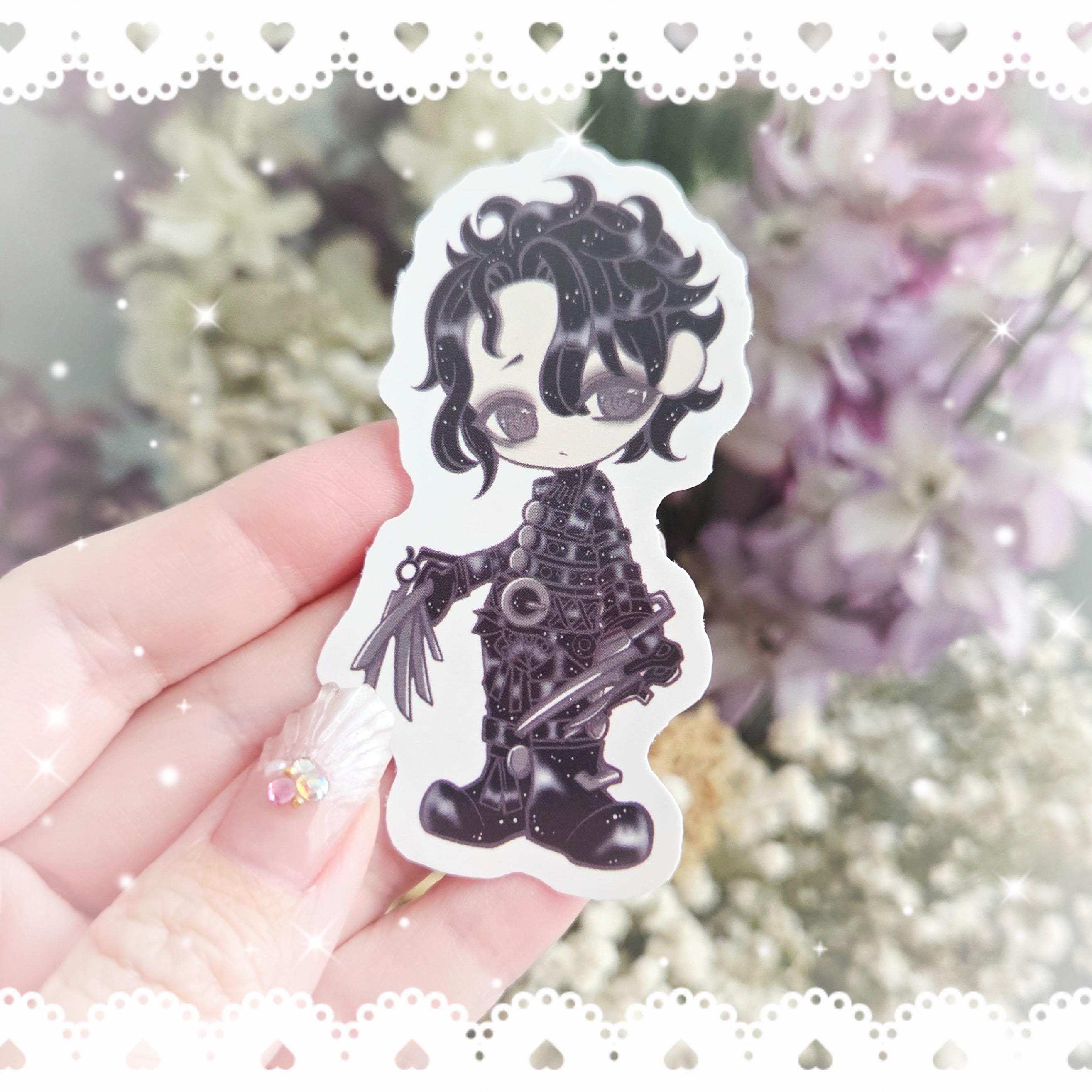 Edward Scissorhands Fan Art Sticker - Etsy