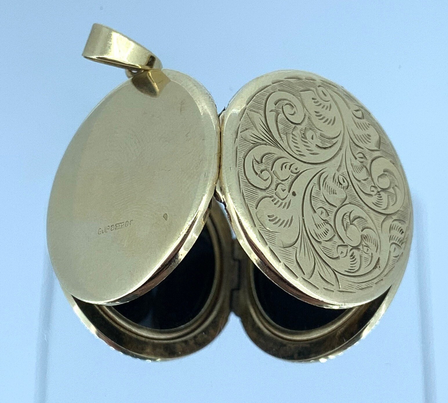Vintage George Jenson 9ct Gold Locket. Georg Jensen. Hand - Etsy