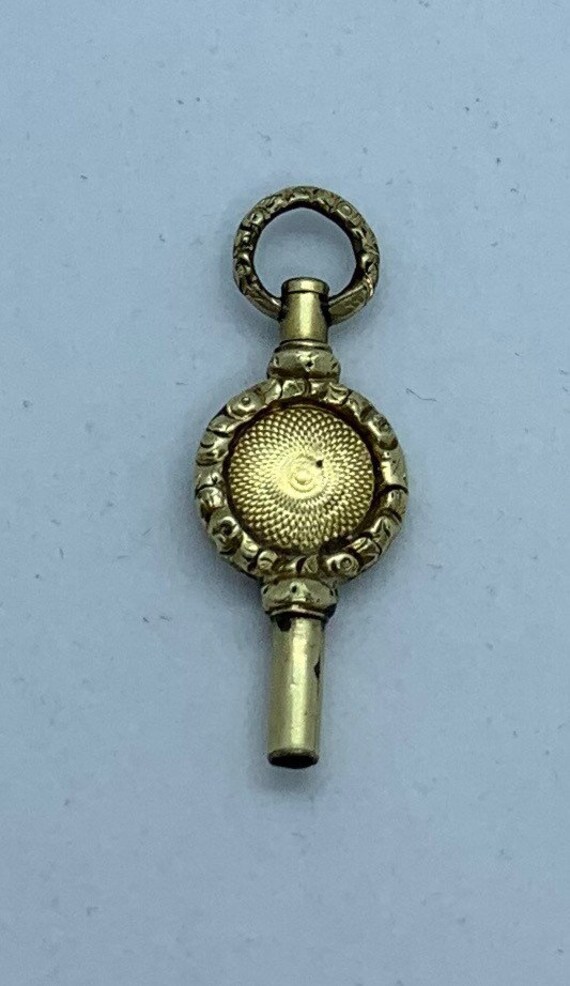 Antique Georgian Watch Key. Gold Cased - Gem
