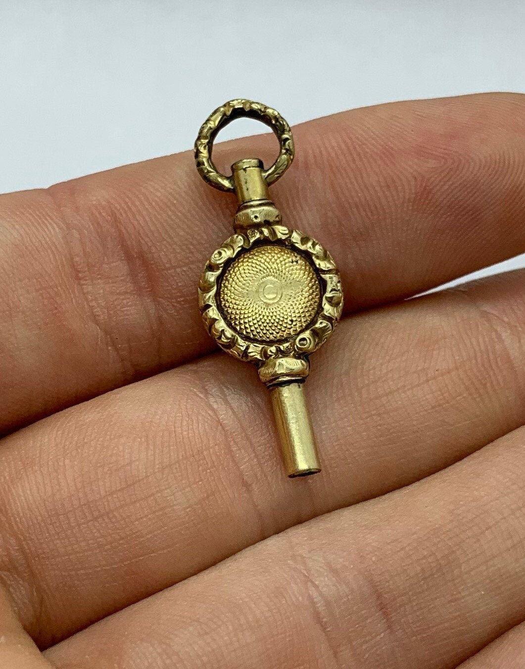 Antique Georgian Watch Key. Gold Cased | Etsy