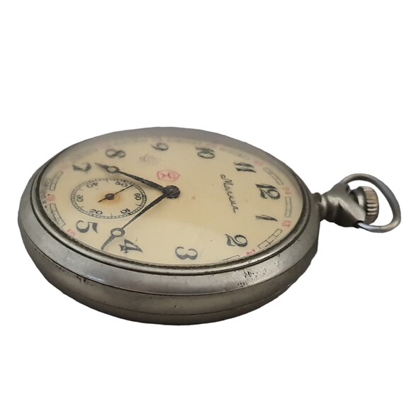 Pocket watch Molnija watch Soviet watch USSR watch Vi… - Gem