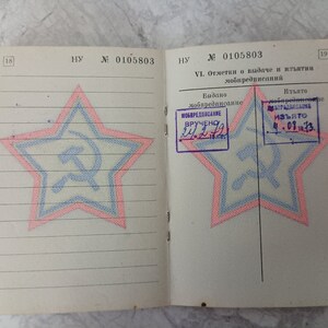 Old Soviet Military Id,ussr Document,ussr Military Id,original Soviet ...