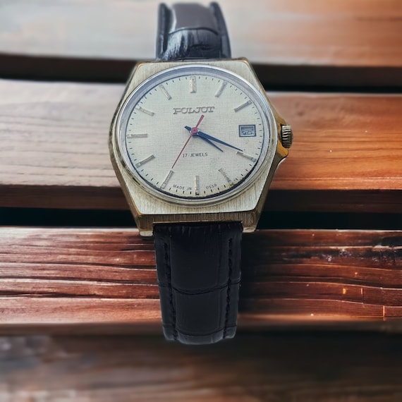 POLJOT Gilding 17 Jewels, Vintage watch Poljot, rare … - Gem