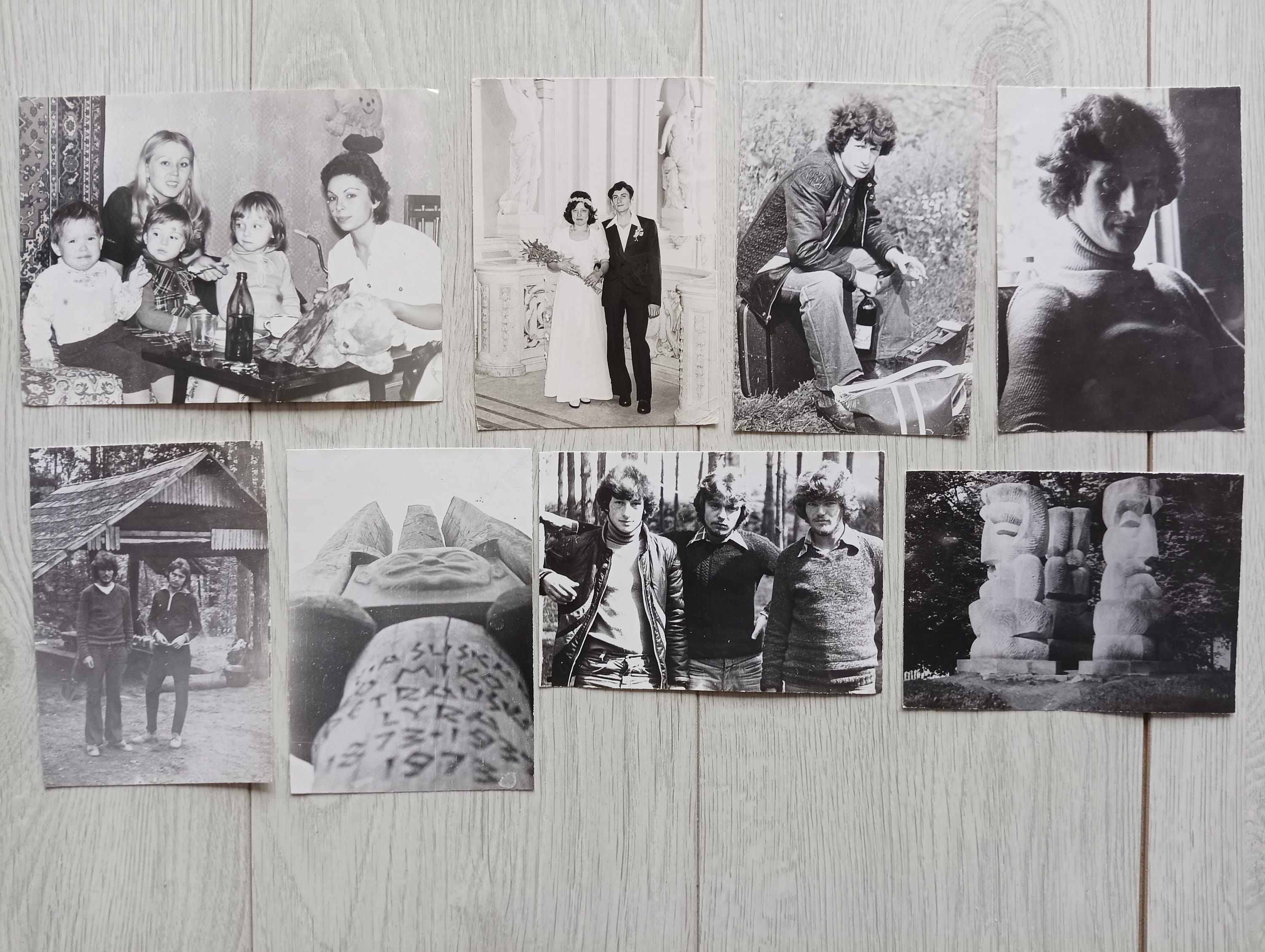 Rarity Photo Old Photos Soviet Photos Set 54 Pcs. USSR 1950-1980 Black ...
