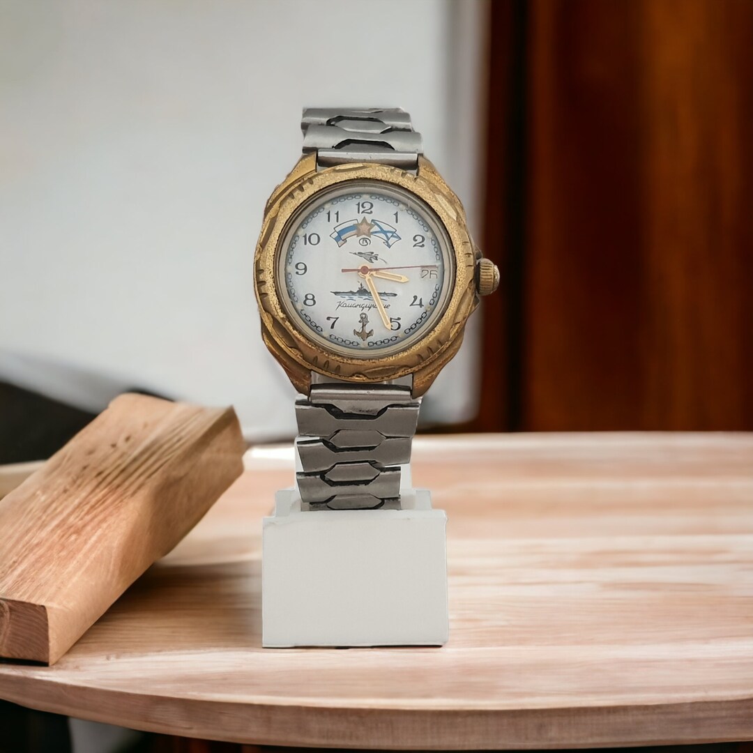 Men's Watch, Commander's Watch, USSR Watch, Vintage, Gift for Him, 90 ...