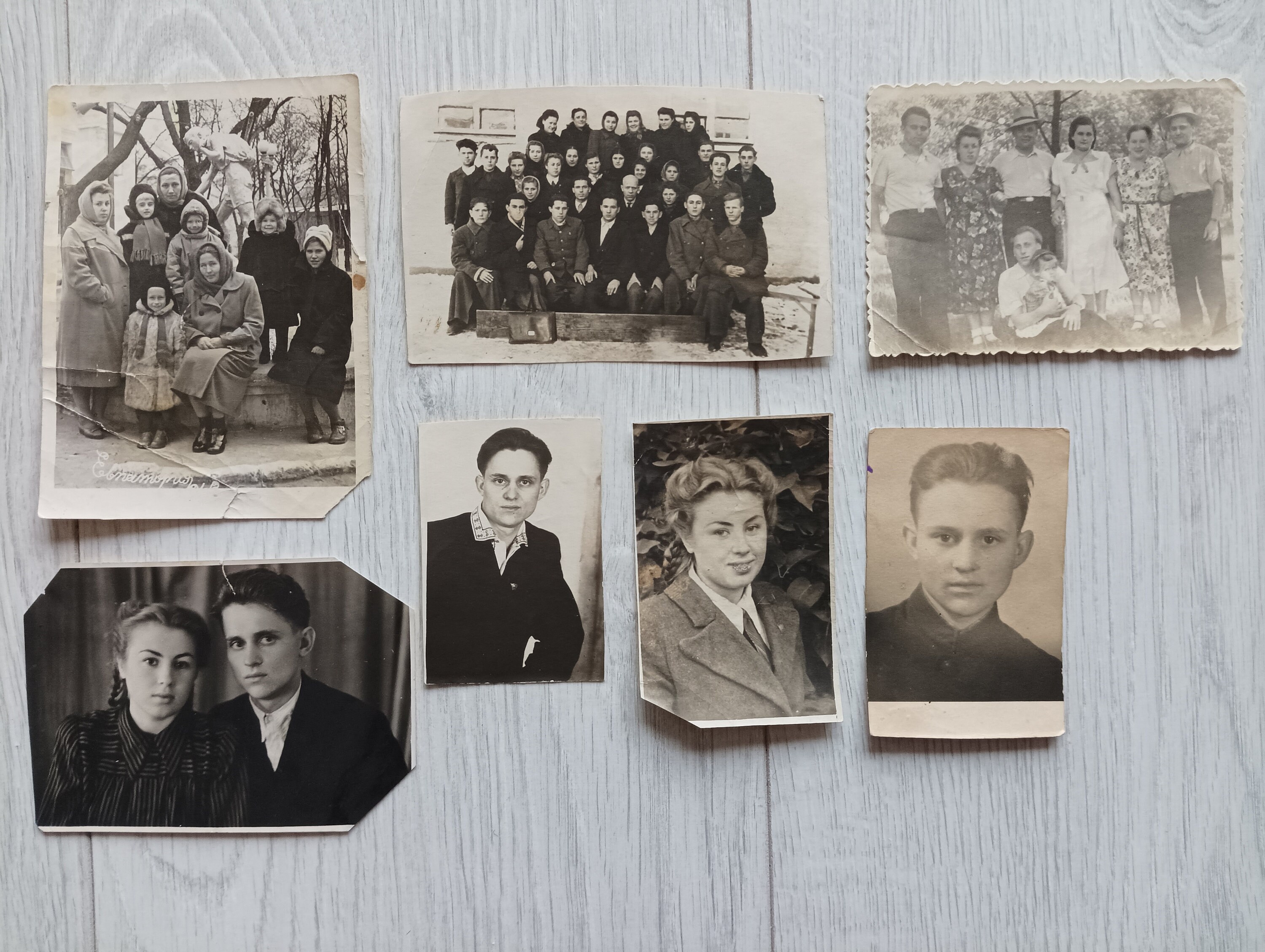 Rarity Photo Old Photos Soviet Photos Set 54 Pcs. USSR 1950-1980 Black ...
