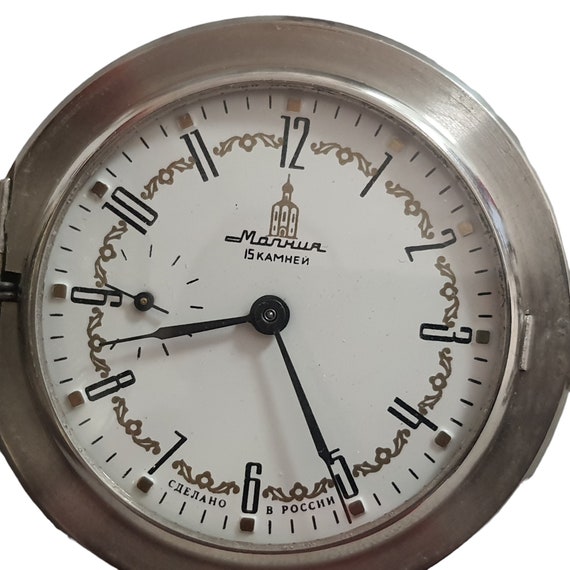 Pocket watch Molnija watch Soviet watch USSR watch Vi… - Gem