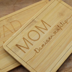 Customizable Father's Day Gift, Customizable Breakfast Board, New Baby ...