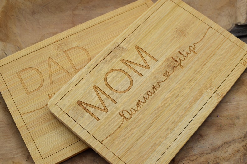 Customizable Father's Day Gift, Customizable Breakfast Board, New Baby ...