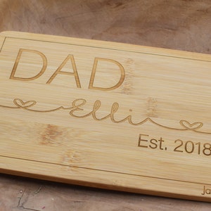 Customizable Father's Day Gift, Customizable Breakfast Board, New Baby ...