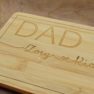 Customizable Father's Day Gift, Customizable Breakfast Board, New Baby ...