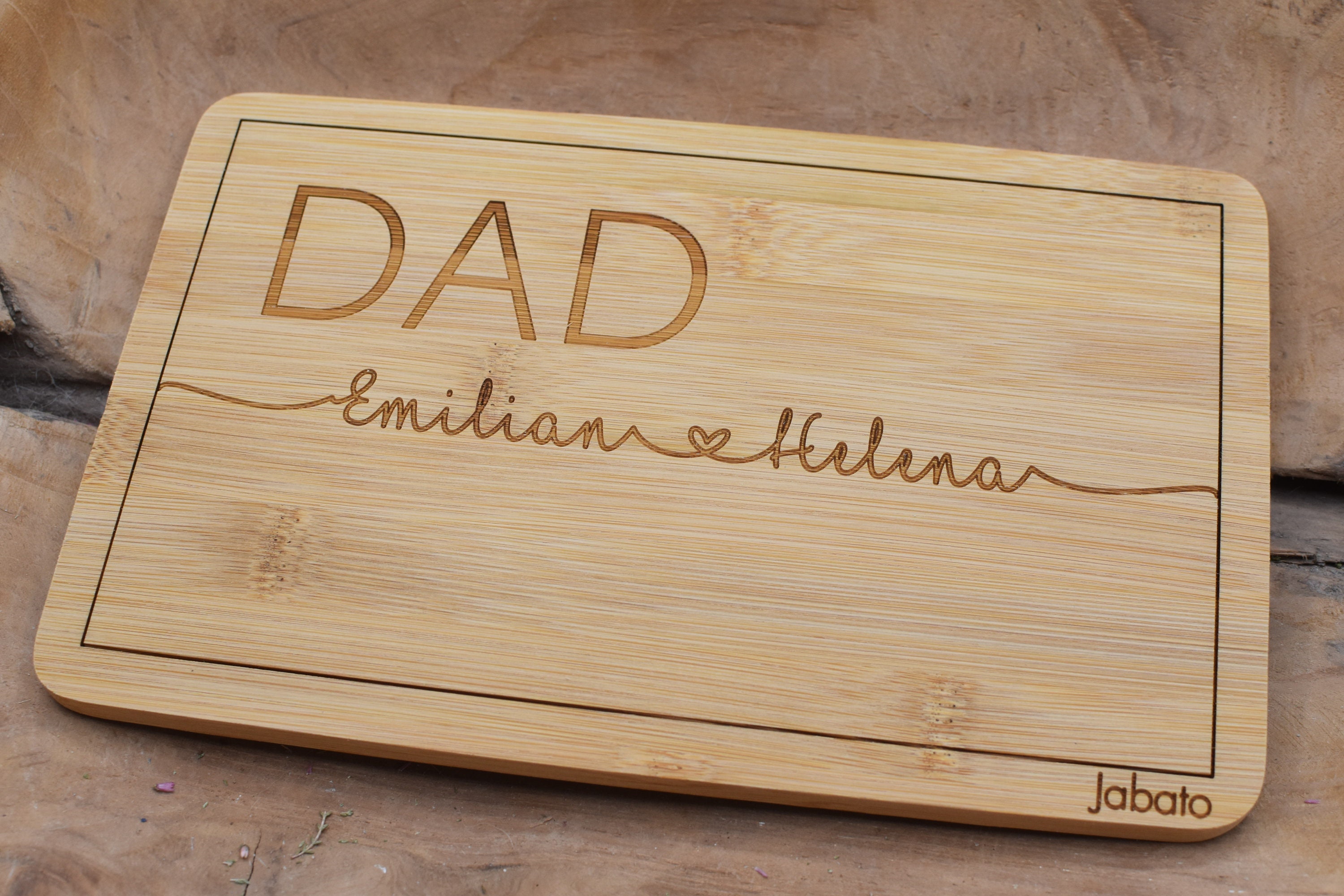 Customizable Father's Day Gift, Customizable Breakfast Board, New Baby ...
